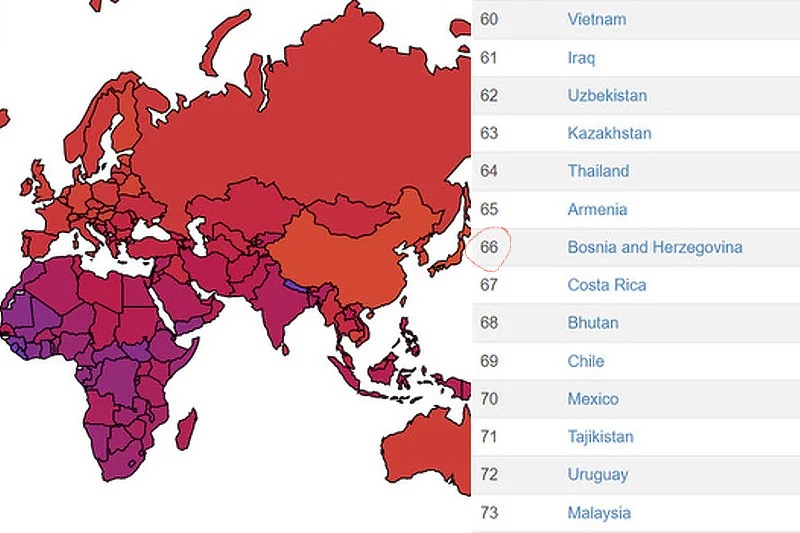 Bosna i Hercegovina na 66. mjestu u svijetu po koeficijentu inteligencije