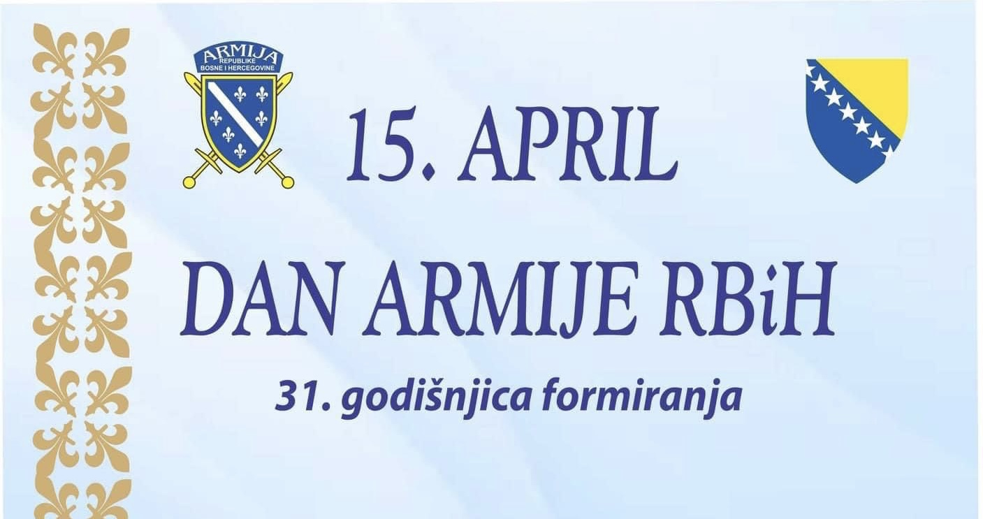 31. godišnjica formiranja - Dan armije RBiH