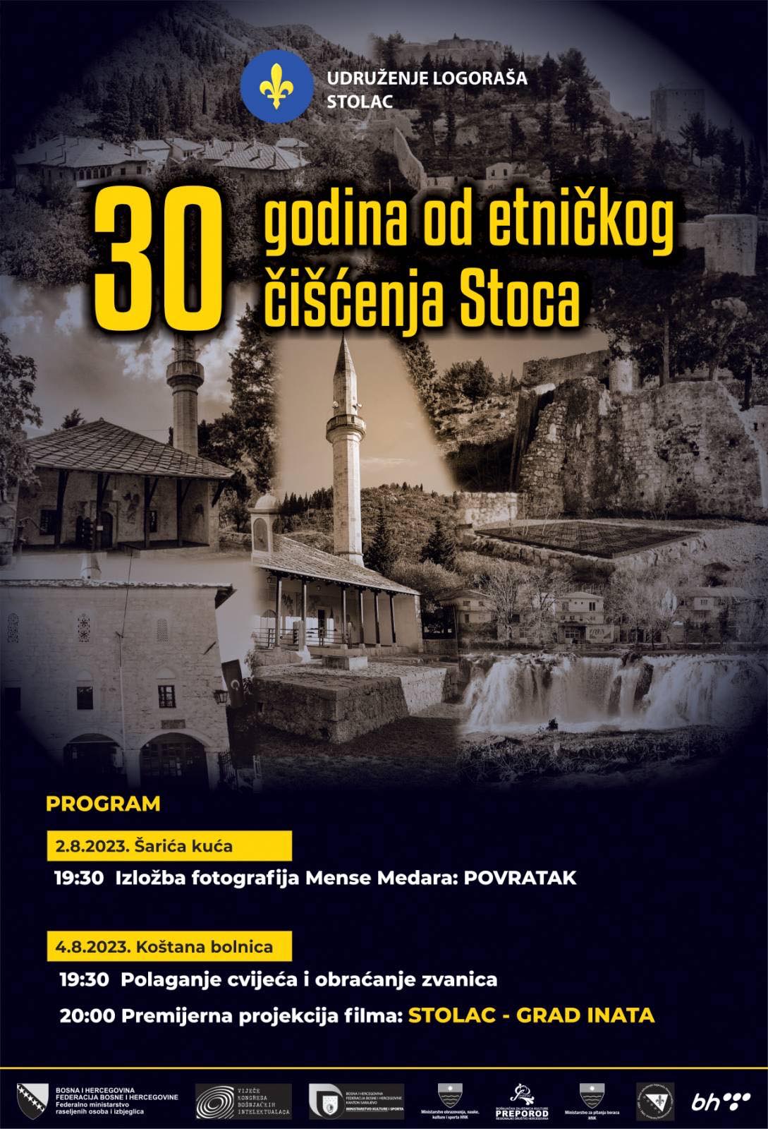 Udruženje logoraša Stolac organizuje manifestaciju povodom 30 ...